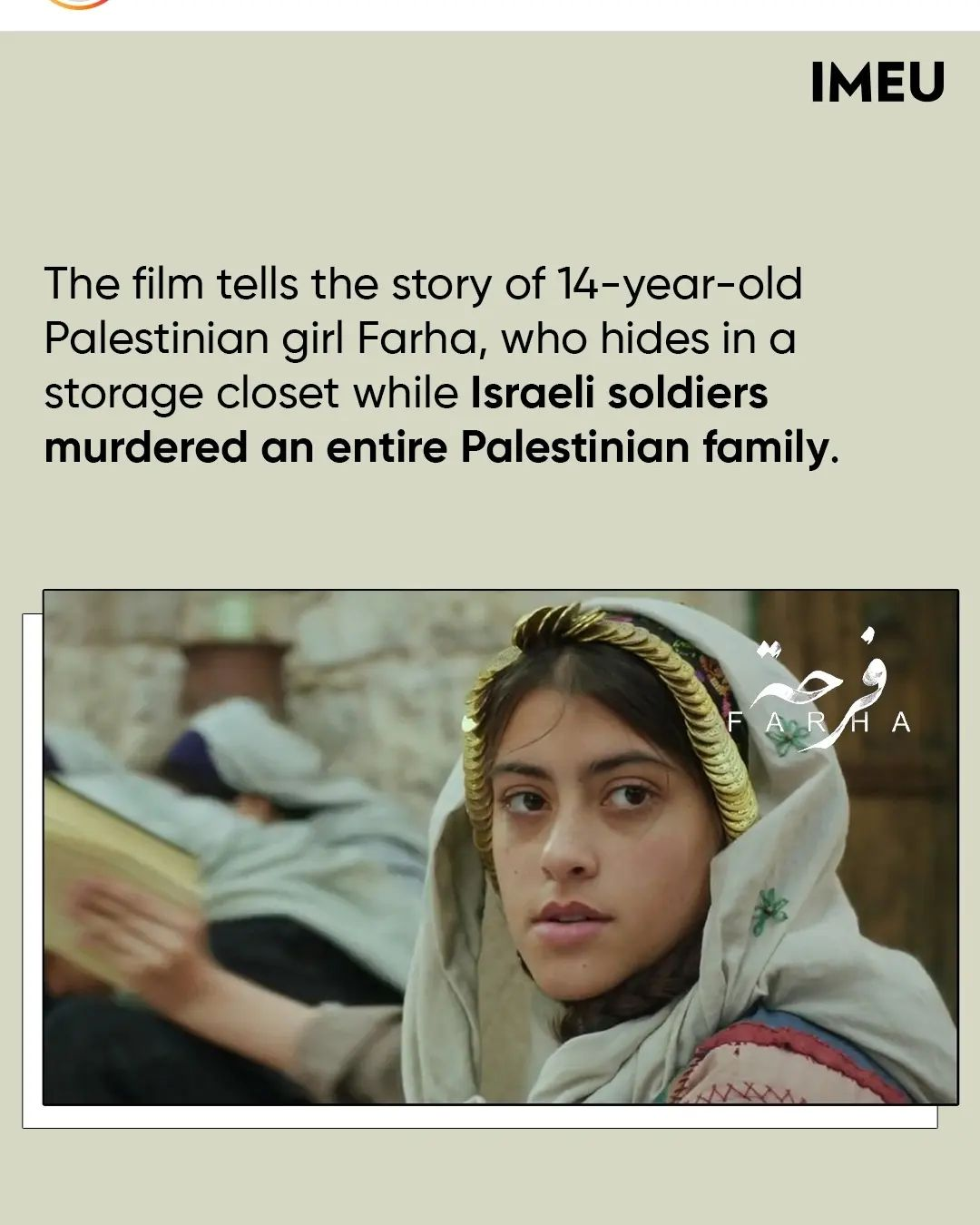 Why Are Palestinians Defending Movie “Farha” Following An Israeli ...