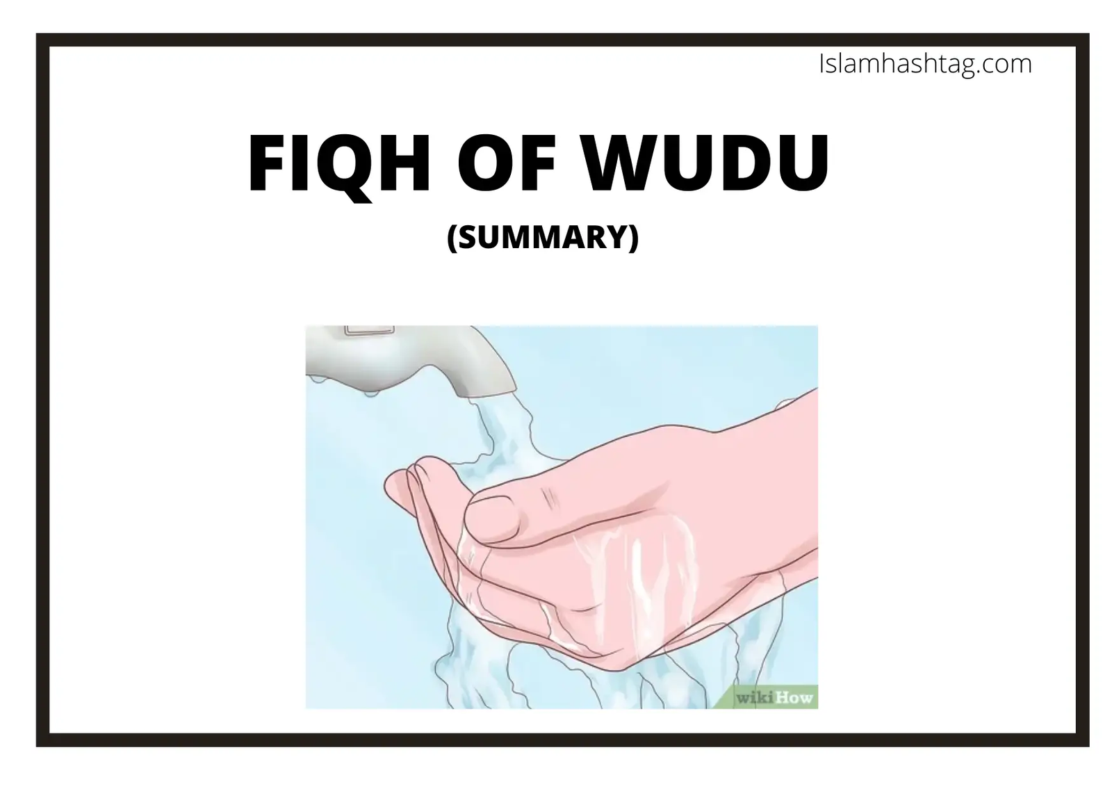 What Breaks The Wudu? - Islam Hashtag