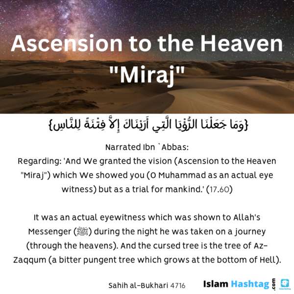 Hadith On Isra And Meraj, The Night Journey Of The Prophet(Pbuh ...