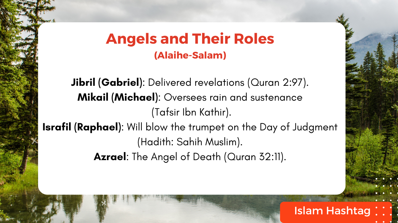 About The Angels In Islam: Belief In The Unseen - Islam Hashtag